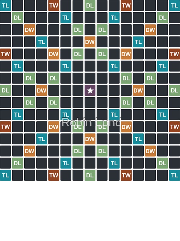  Blank Word Game Board Stickers By Robin Lund Redbubble