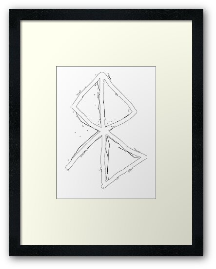 Peace Viking Symbol A Rune Based Symbol Meaning PEACE Framed Prints peace-viking-symbol-a-rune-based-symbol-meaning-peace-framed-prints