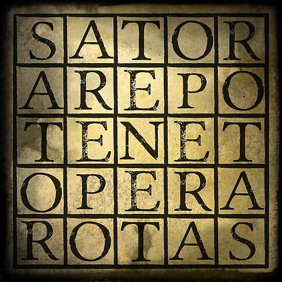 "SATOR Square" Photographic Prints by s-aldarnay | Redbubble