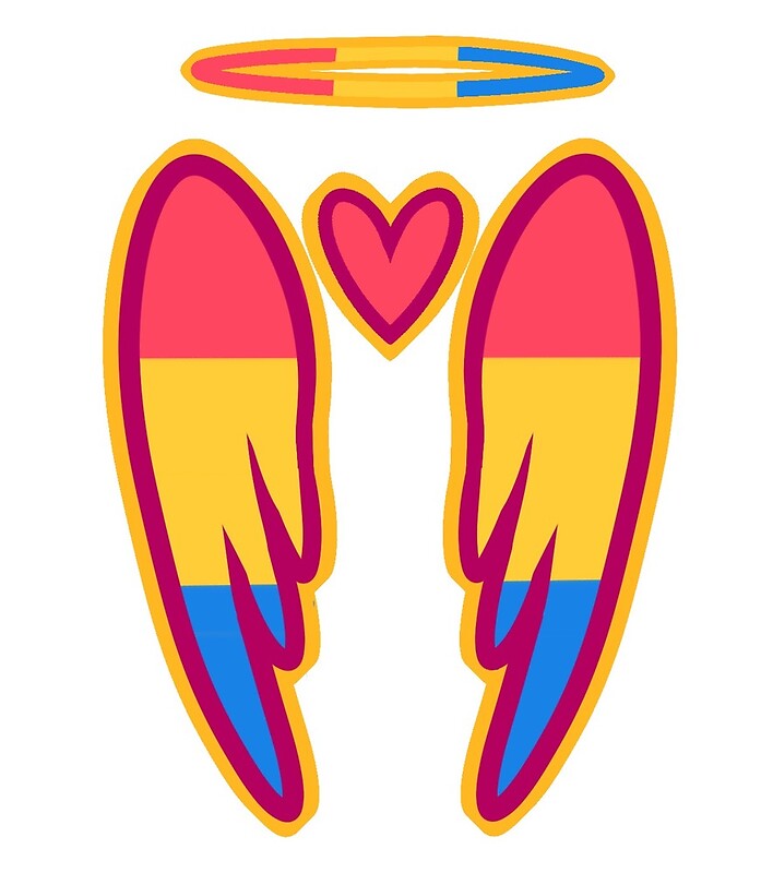 Pansexual Angel By Reinstaag Redbubble
