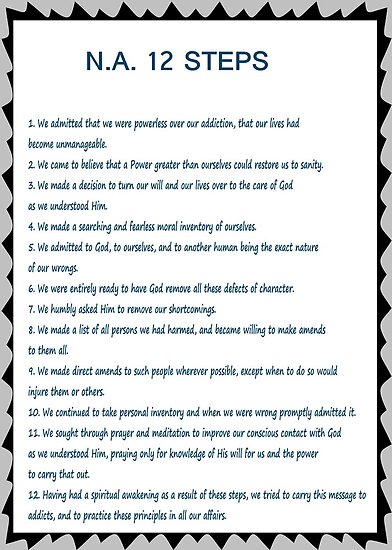 12 Steps Of Na Worksheets 12 Steps Of Na Worksheets