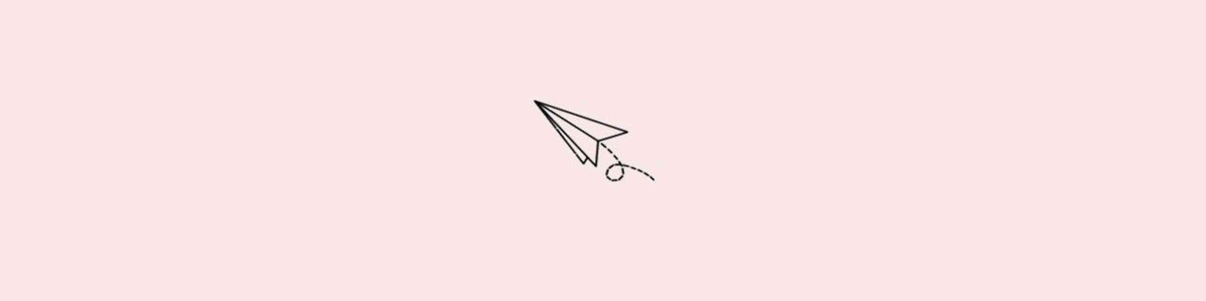 Light Pink Twitter Header
