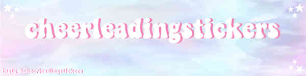 Cheerleading Stickers Shop | Redbubble