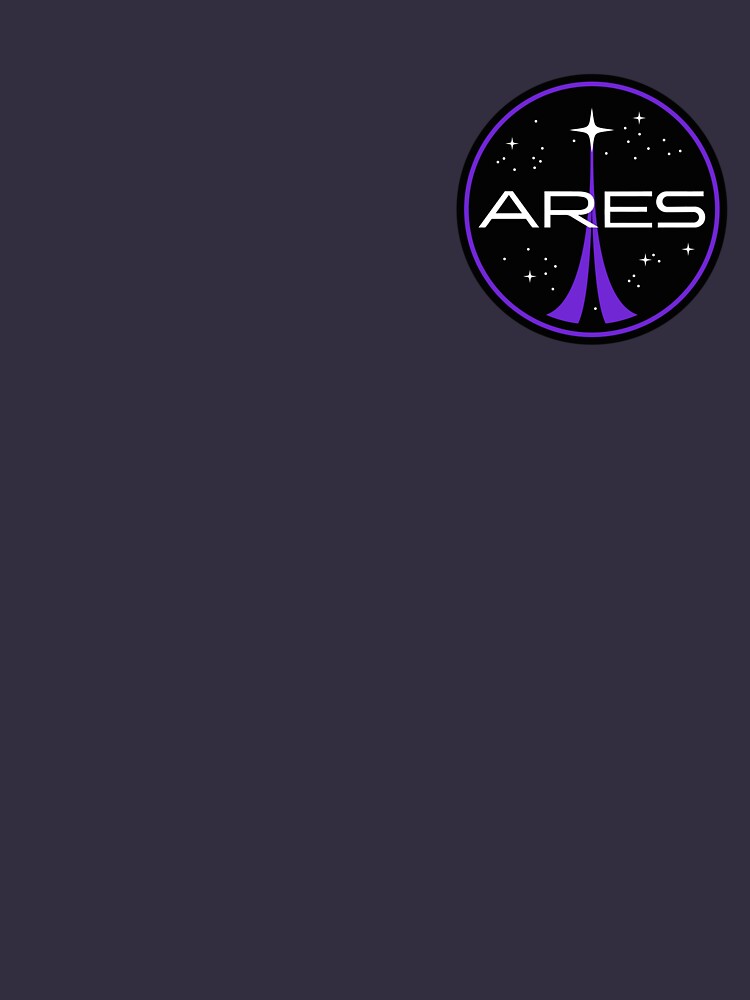 "ARES Mission Badge" T-shirt for Sale by DavidHedgehog | Redbubble ...