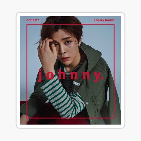 "Sticker K-Pop NCT 127 Johnny" Sticker for Sale by nathandraws | Redbubble