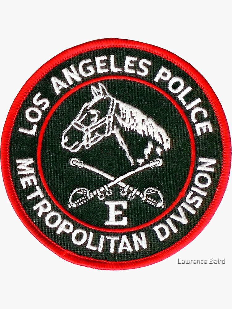 "LAPD Metro Division" Sticker for Sale by lawrencebaird | Redbubble