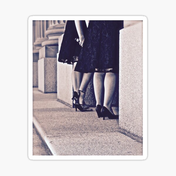 "Legs" Sticker for Sale by Linda Bianic | Redbubble