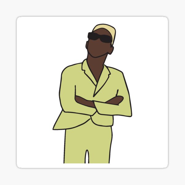 "Tyler the Creator IGOR " Sticker for Sale by gracieprexta | Redbubble