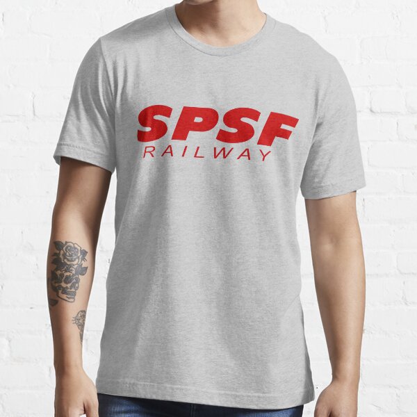 "SPSF Railway Red Logo" T-shirt for Sale by ericzmiller | Redbubble ...