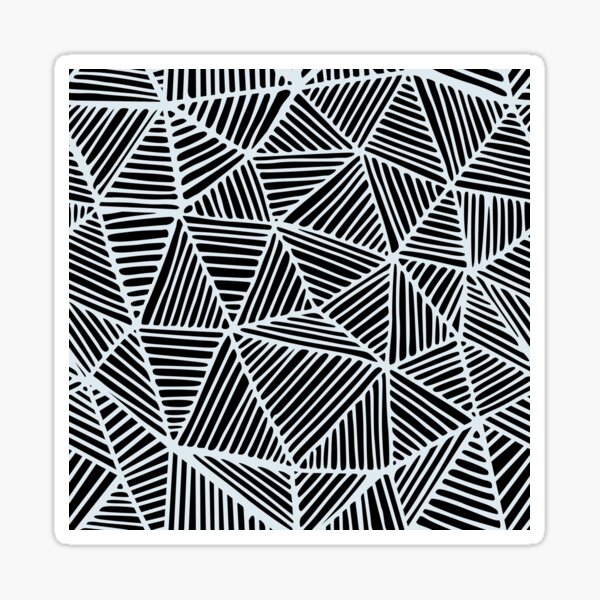 "Spider Lines" Sticker for Sale by inkblotcreative | Redbubble