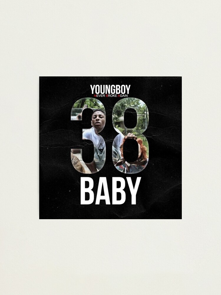 "NBA YoungBoy 38 Baby" Photographic Print for Sale by memedestroyer69 ...