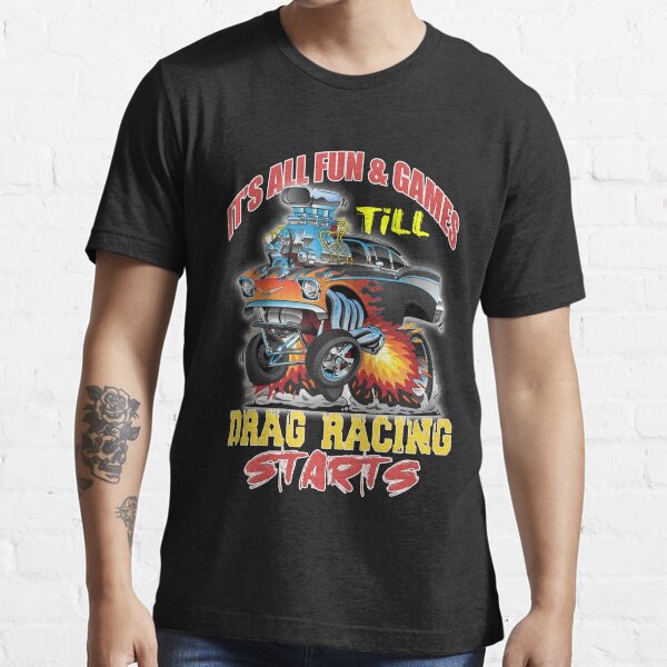 "Drag Racer" T-shirt for Sale by zulfiqor | Redbubble | drag race t ...