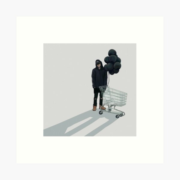"NF-The Search Album Fan Art" Art Print by Ivegotartitude | Redbubble