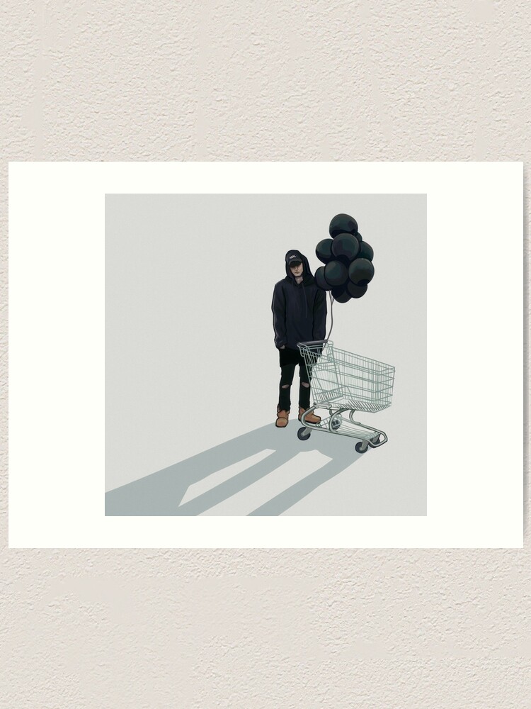 "NF-The Search Album Fan Art" Art Print by Ivegotartitude | Redbubble