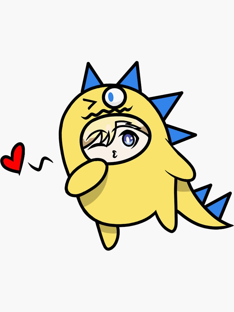 "Monster Nagi" Sticker by milksou | Redbubble