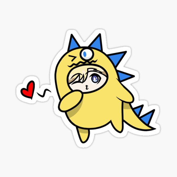 "Monster Nagi" Sticker by milksou | Redbubble