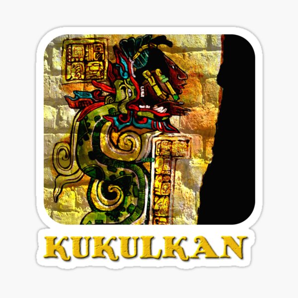 "Chichen Itza Mayan God Kukulkan" Sticker for Sale by joseech | Redbubble