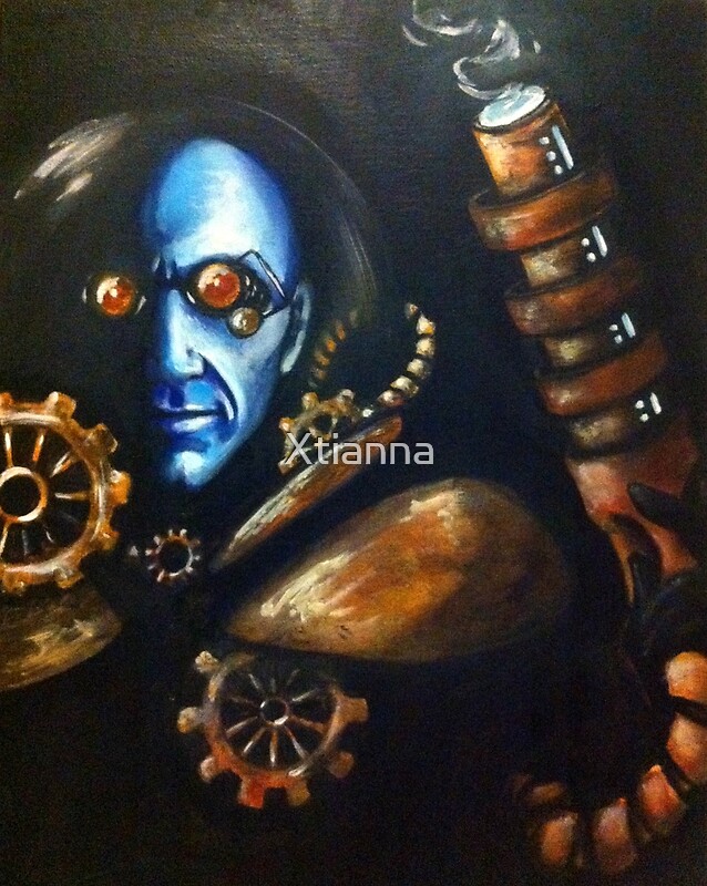 "Dr. Fries/ Mr. Freeze" by Xtianna | Redbubble