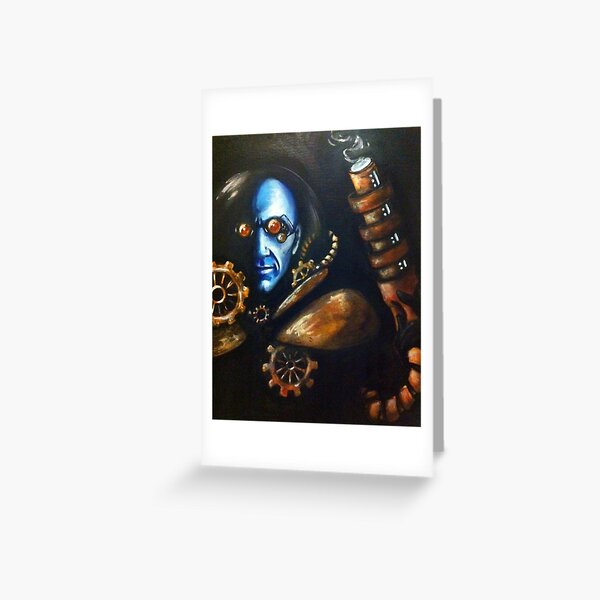 "Dr. Fries/ Mr. Freeze" Greeting Card for Sale by Xtianna | Redbubble