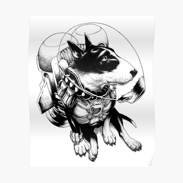 "Jetpack Dog | Curtiss" Poster by gregorytitus | Redbubble