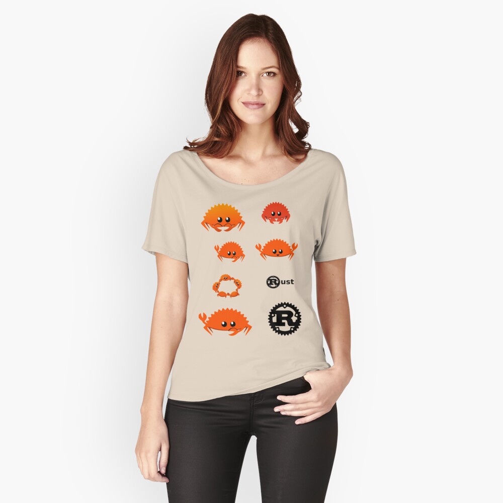 "Rust sticker variety pack with Ferris" Sticker for Sale by leesander ...