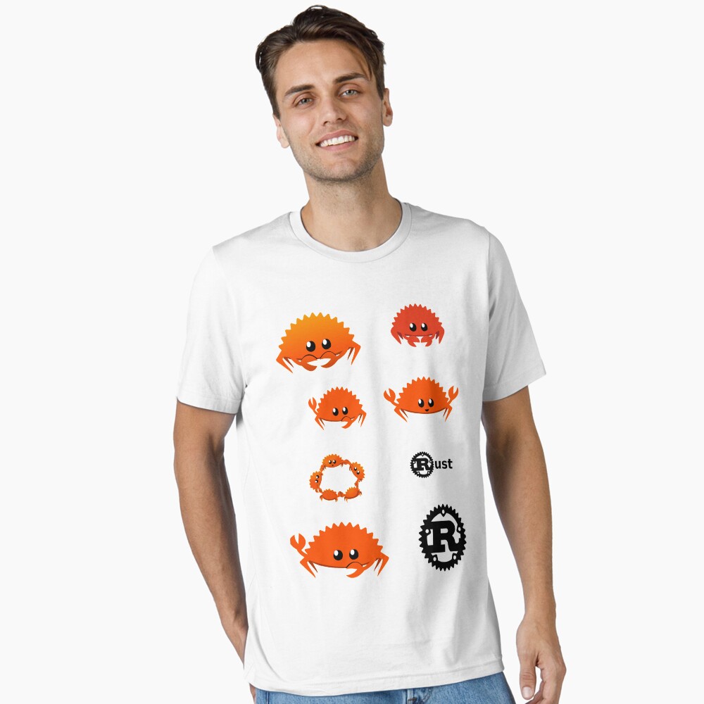 "Rust sticker variety pack with Ferris" Sticker for Sale by leesander ...