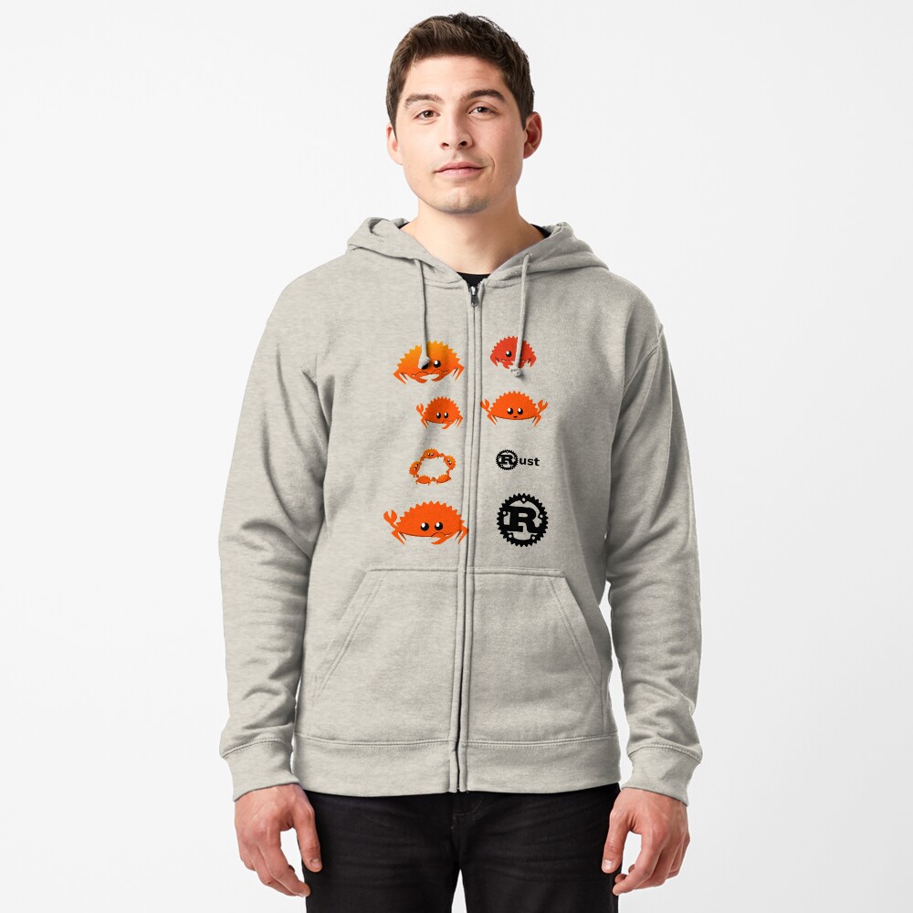 "Rust sticker variety pack with Ferris" Sticker for Sale by leesander ...