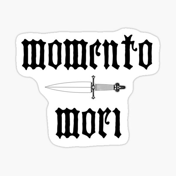 Momento Mori Stickers | Redbubble