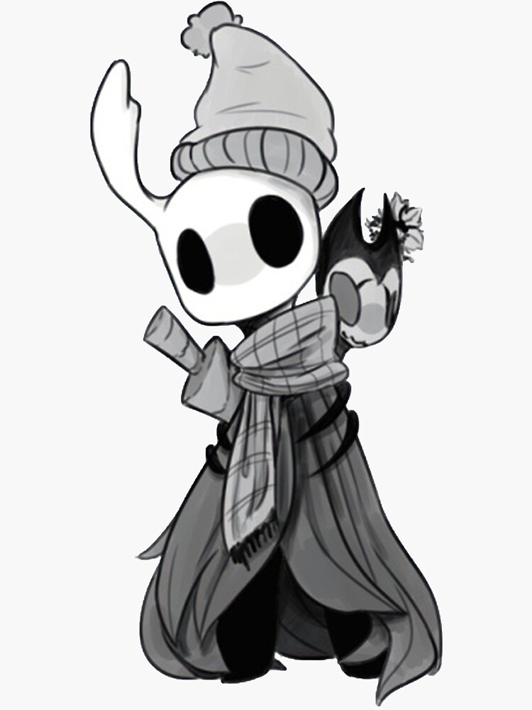 "Hollow Knight (christmas)" Sticker for Sale by zanyxy | Redbubble