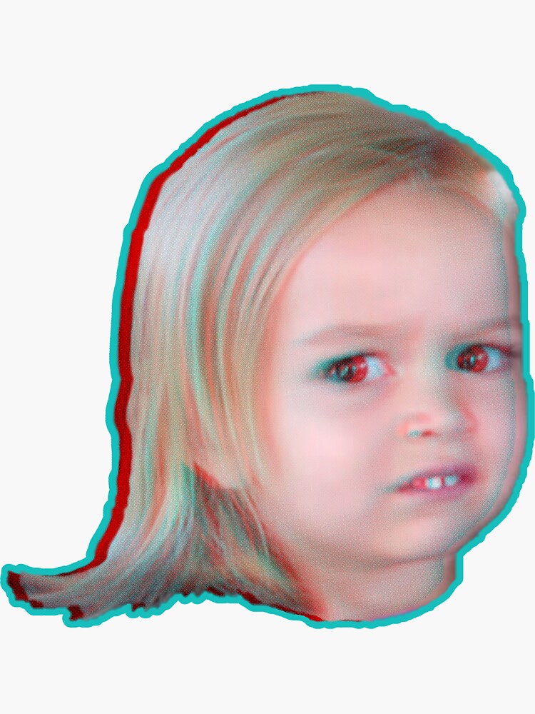 "Side Eye Chloe" Sticker by michaelroman | Redbubble