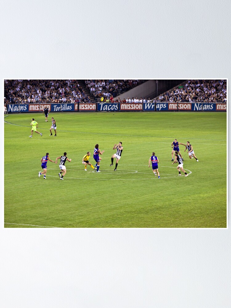 "Aussie Rules Football" Poster by eegibson | Redbubble