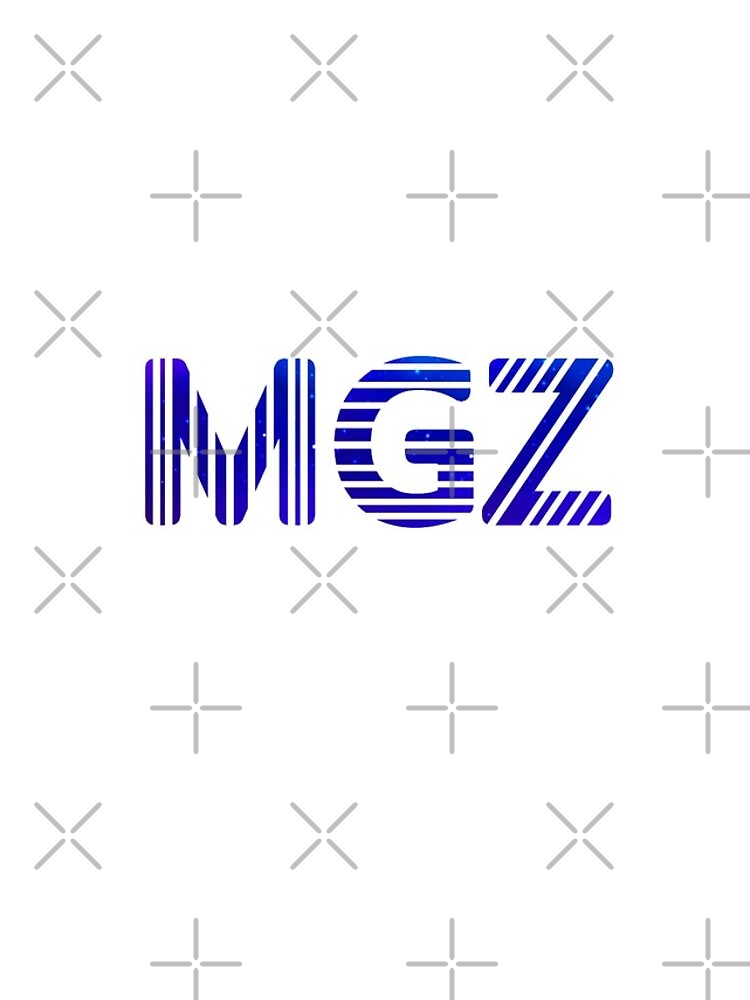 "MGZ, MGZ Merch,MGZ blue Merch, MGZ blue, MGZ galaxy Design, MGZ Logo ...