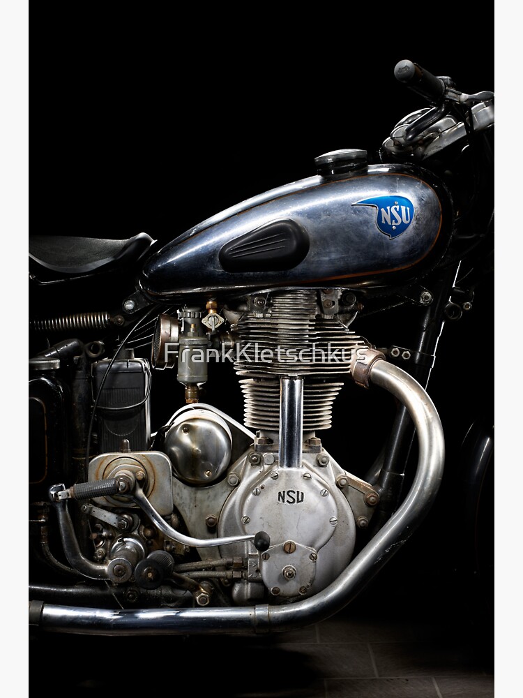 "NSU Konsul Engine" Sticker for Sale by FrankKletschkus | Redbubble