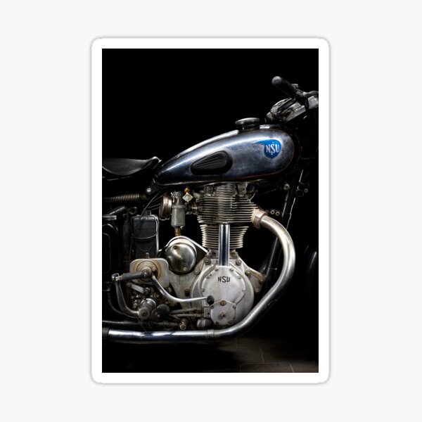 "NSU Konsul Engine" Sticker for Sale by FrankKletschkus | Redbubble