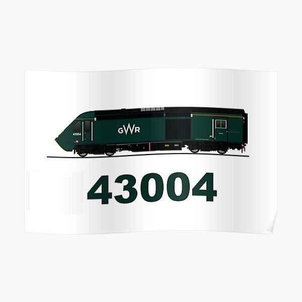 "great western hst" Poster by CraigMatthews | Redbubble