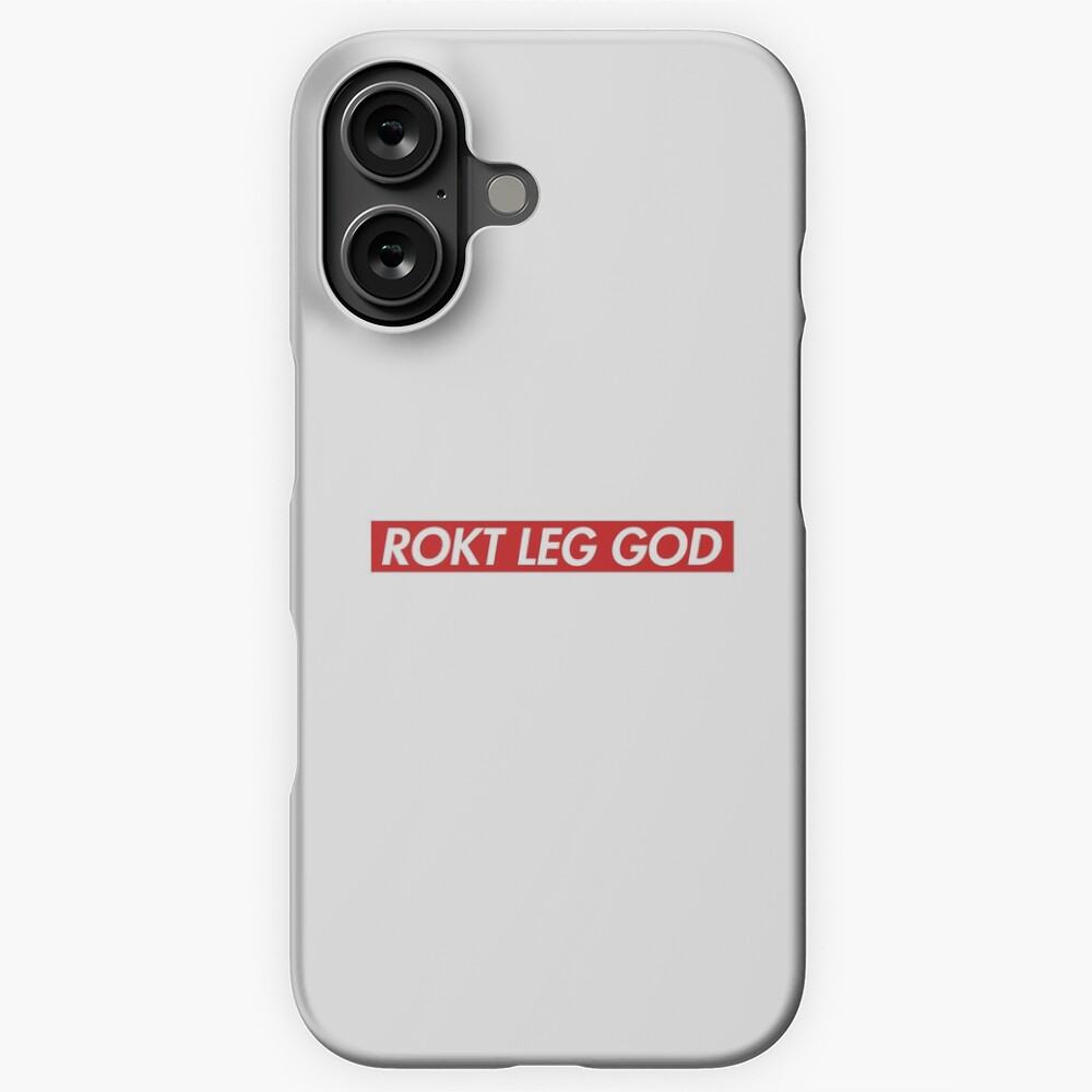 "ROKT LEG GOD" Sticker for Sale by SaltyTuba | Redbubble