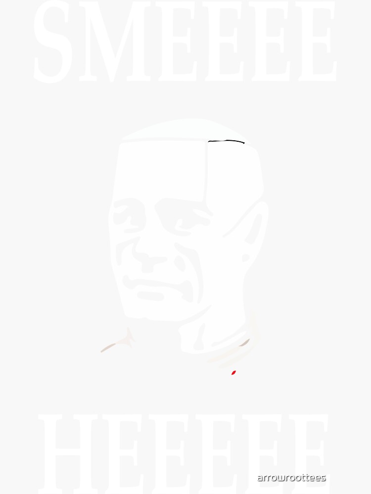 " Smeg Head Smee Heee Red Dwarf Funny" Sticker for Sale by ...