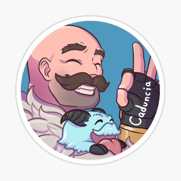 League Of Legends Braum Stickers | Redbubble