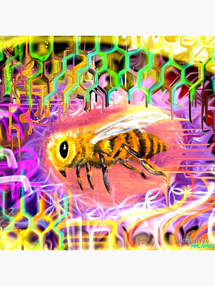 "Vee Bee" Pillow for Sale by MichaelVee | Redbubble