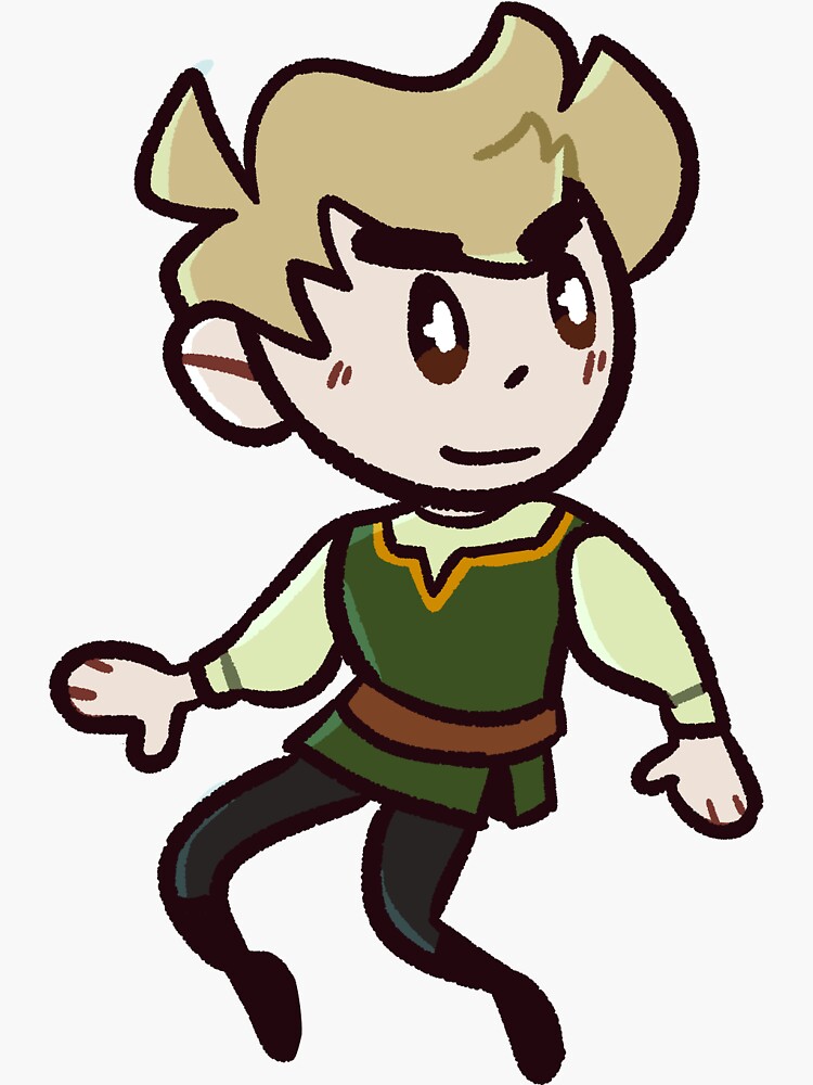 "Chibi Lawrence - My Sweet Oleander" Sticker for Sale by Crowva | Redbubble