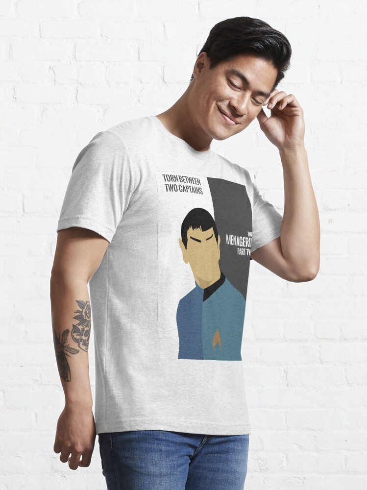 "Spock Torn" T-shirt for Sale by doctorheadly | Redbubble | startrek ...