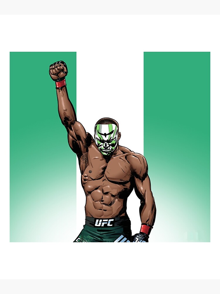"Kamaru Usman "The Nigerian Nightmare"" Art Print for Sale by mikey2468 ...