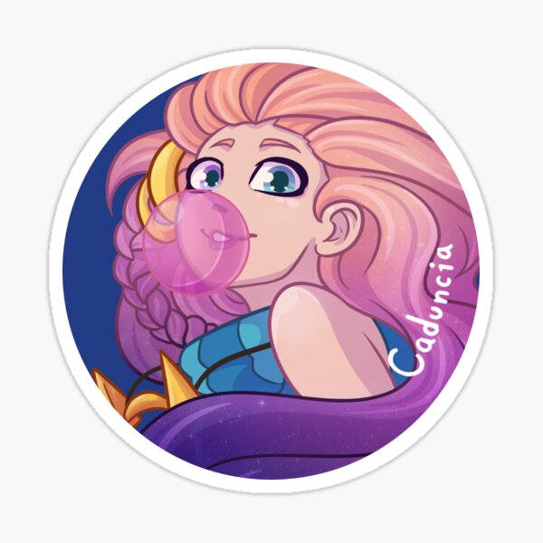 "Zoe" Sticker by Caduncia | Redbubble