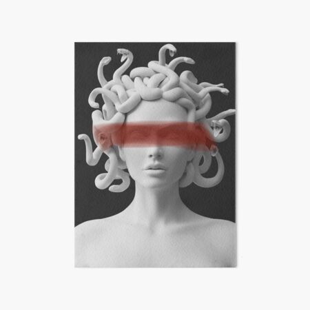 "Medusa Head" Art Board Print by AndreeaAr39 | Redbubble
