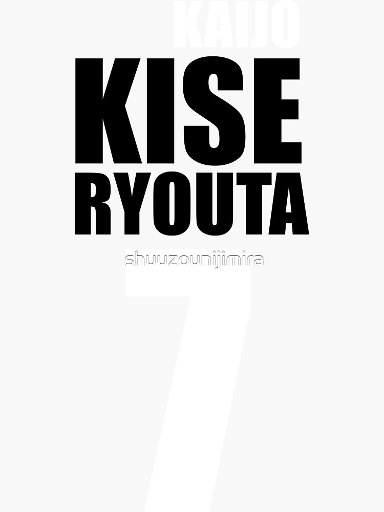"Kise Ryouta" Sticker for Sale by shuuzounijimira | Redbubble