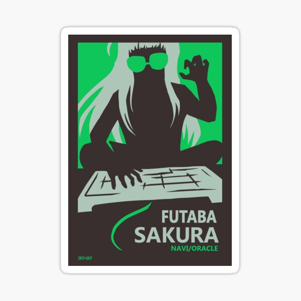 "Futaba Minimalistic" Sticker by SnipSnipArt | Redbubble
