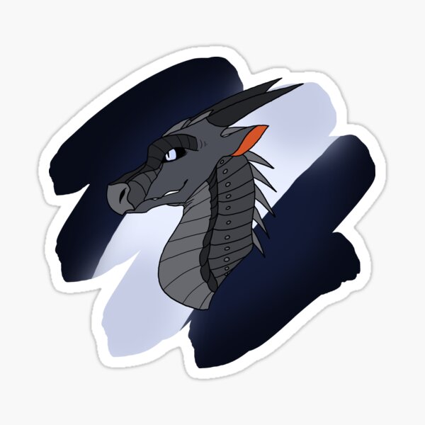 "Darkstalker" Sticker for Sale by CroutonFish | Redbubble