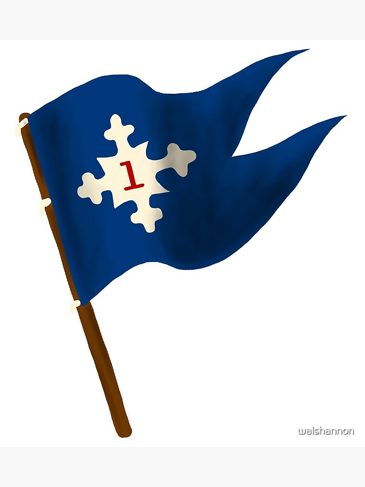 "1st Corps Headquarters Flag" Poster for Sale by walshannon | Redbubble