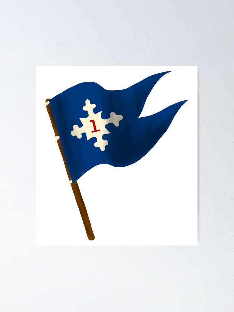 "1st Corps Headquarters Flag" Poster for Sale by walshannon | Redbubble