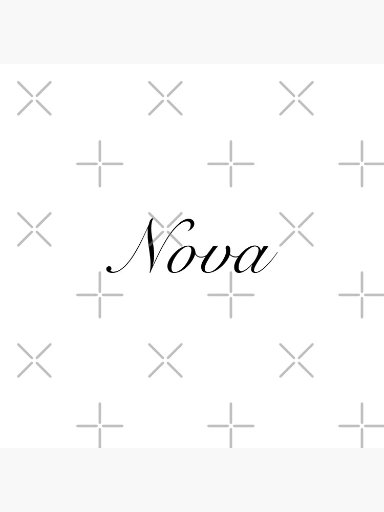 "Nova - rare girl names" Poster by TeganLB | Redbubble